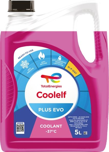 Total Coolelf Plus Evo -37 5 Liter - De Olie Concurrent