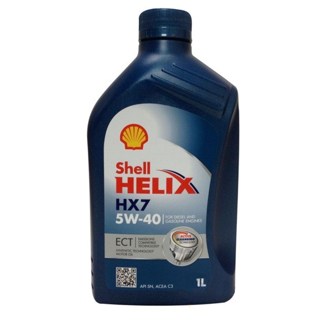 Shell Helix HX7 ECT 5W40 1 Liter - De Olie Concurrent