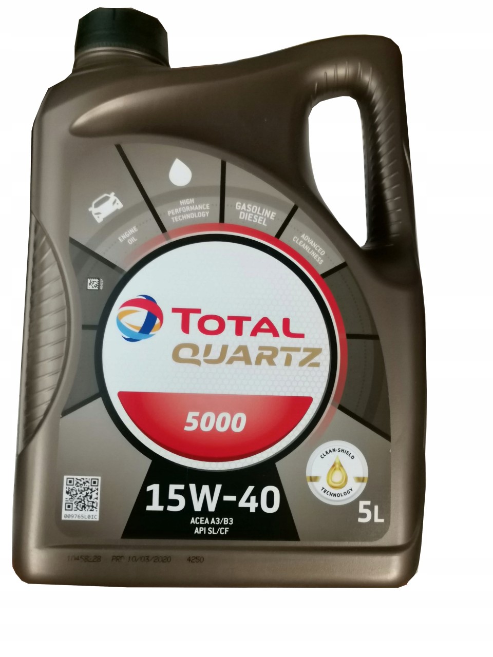 Total Quartz 5000 15W40 5 Liter - De Olie Concurrent