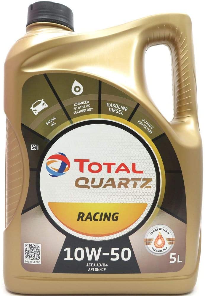 Total Quartz Racing 10W50 5 Liter - De Olie Concurrent