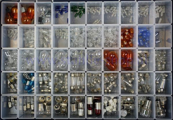 Assortiment 12Volt Autolampen 235delig - De Olie Concurrent