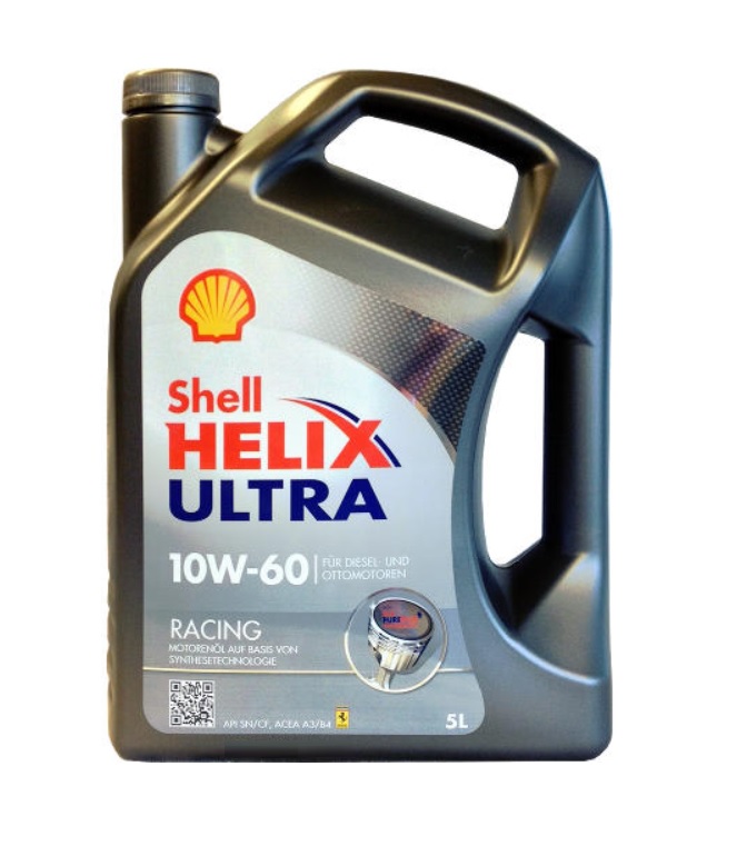 Shell Helix 10W-60 Ultra Racing 5Liter - De Olie Concurrent