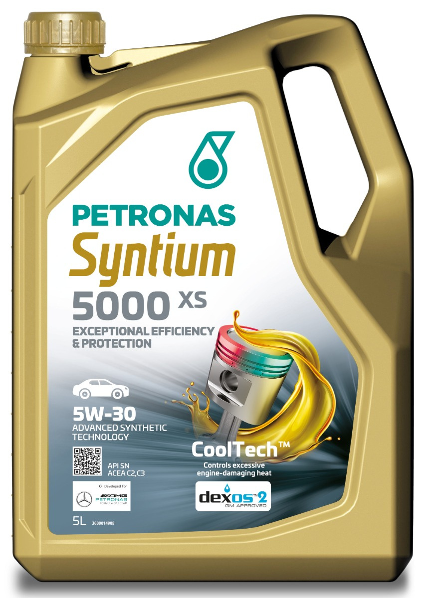 Petronas Syntium 5000 XS 5W30 5 Liter - De Olie Concurrent