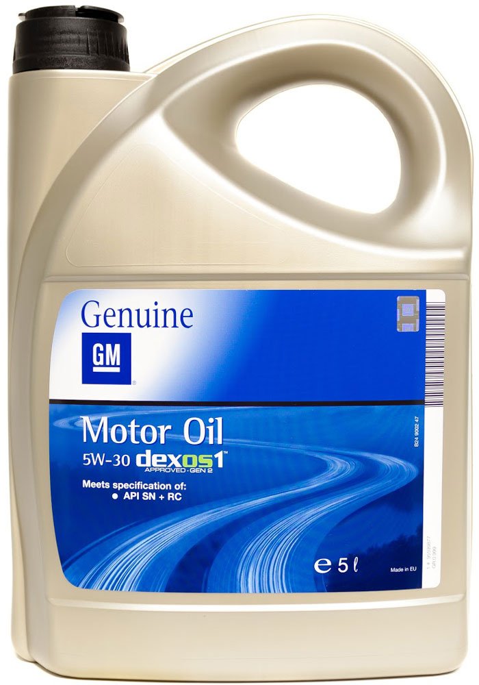 Opel Origineel Dexos1 5W30 5 Liter De Olie Concurrent