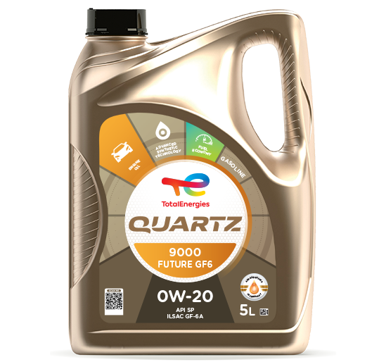 Total Quartz 9000 Future 0W20 GF6 5 liter - De Olie Concurrent