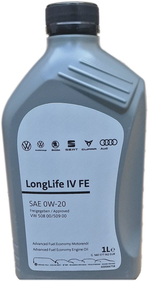 Volkswagen 0W20 Longlife IV FE 1 Liter - De Olie Concurrent